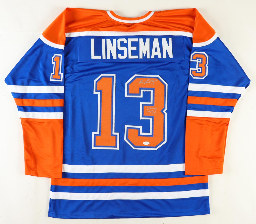 Ken Linseman Signed Jersey Inscribed "Stanley Cup '84" (JSA) | Pristine ...