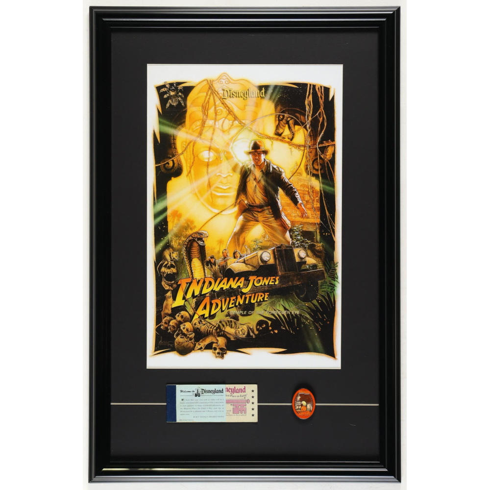 Disneyland "Indiana Jones Adventure: Temple of the Forbidden Eye ...