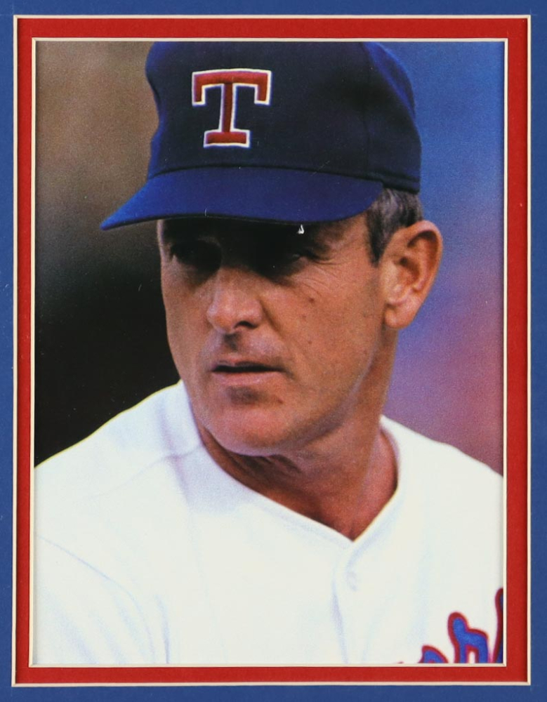 Nolan Ryan Signed Custom Framed Jersey Display Inscribed "All Time K ...