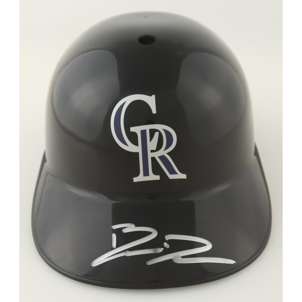 Brendan Rodgers Signed Rockies Full-Size Batting Helmet (PSA ...