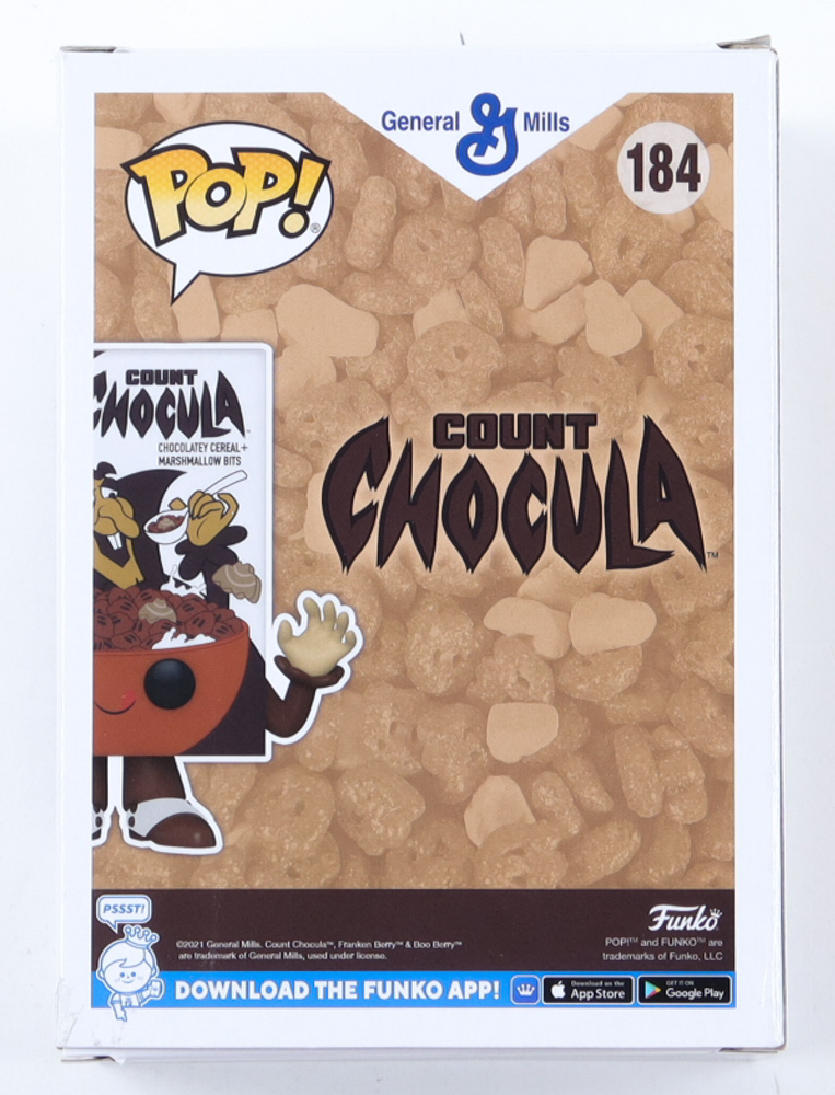 Larry Kenney Signed "General Mills" #184 Count Chocula Funko Pop! Vinyl ...