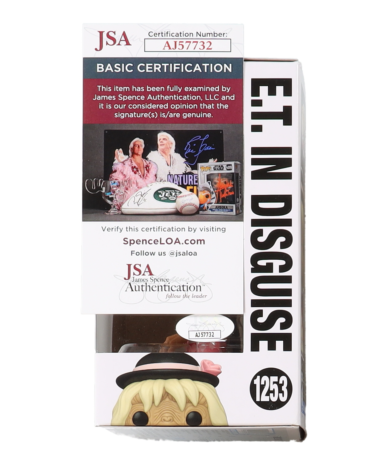 Matthew Demeritt Signed "E.T." #1253 E.T. in Disguise Funko Pop! Vinyl ...