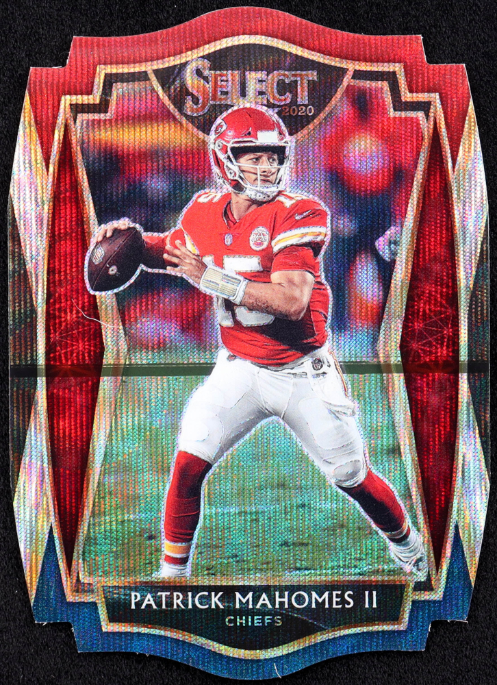 Patrick Mahomes II 2020 Select Prizm Tri Color Die Cut #130 | Pristine ...