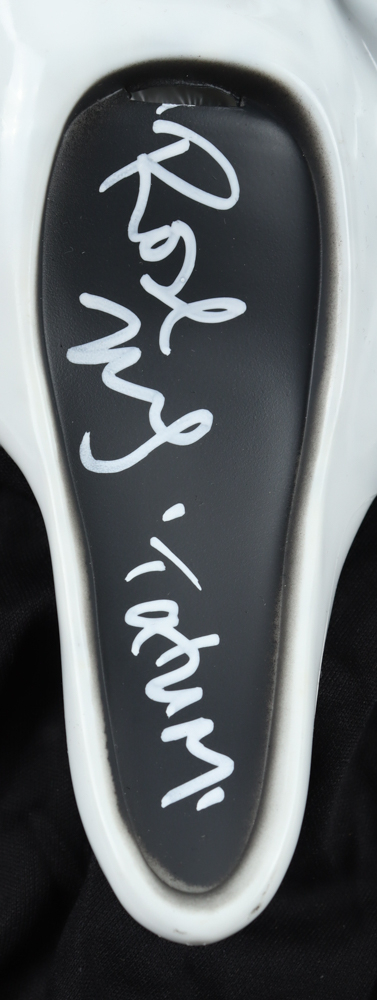 Rose McGowan Signed "Scream" Ghostface Mask Inscribed "Tatum" (JSA ...