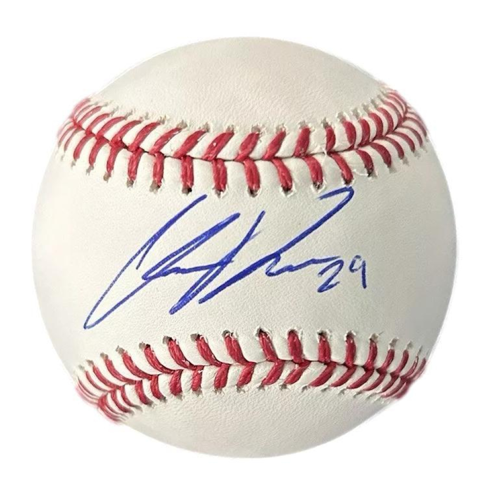 Chase Burns Signed OML Baseball (JSA) | Pristine Auction