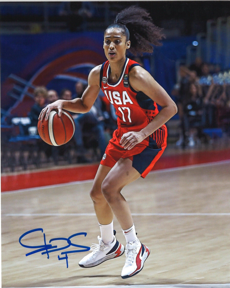 Skylar Diggins-Smith Signed Team USA 8x10 Photo (SteinerCX) | Pristine ...