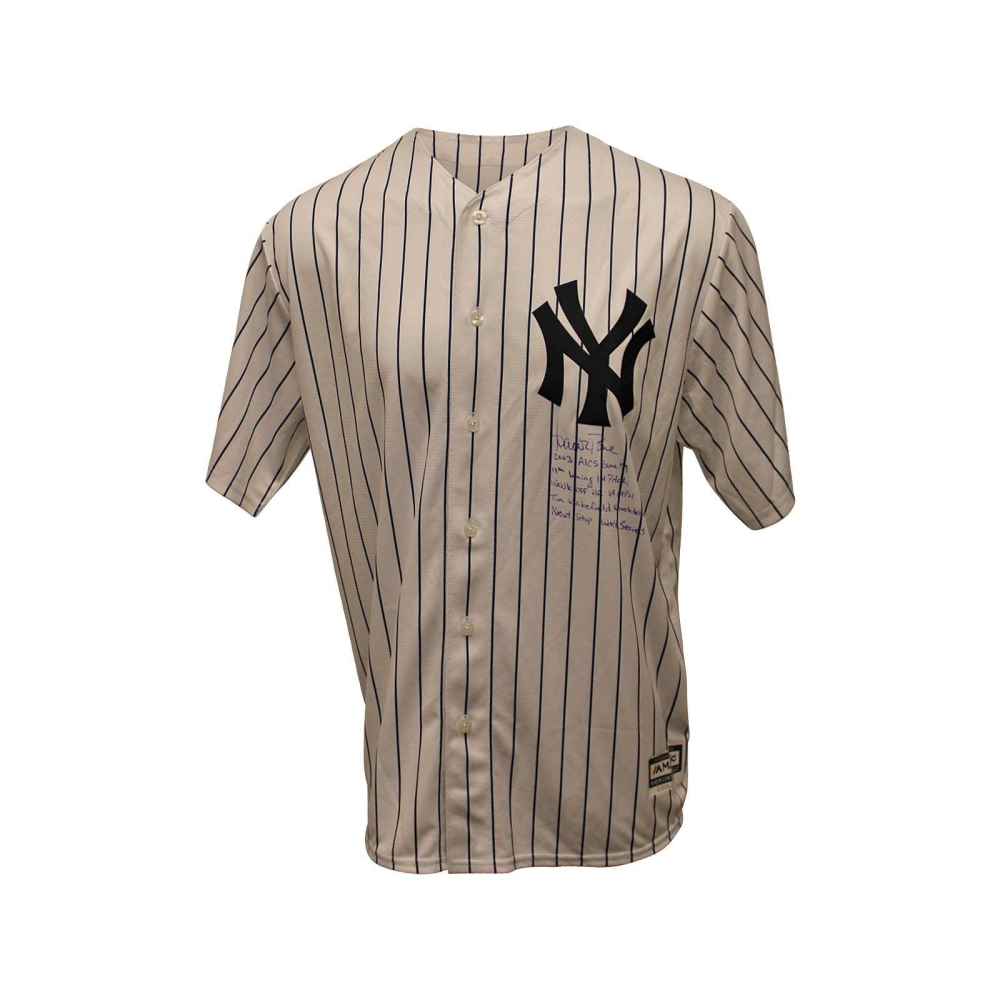 Aaron Boone Signed Yankees Jersey with Multiple Inscriptions (SteinerCX ...