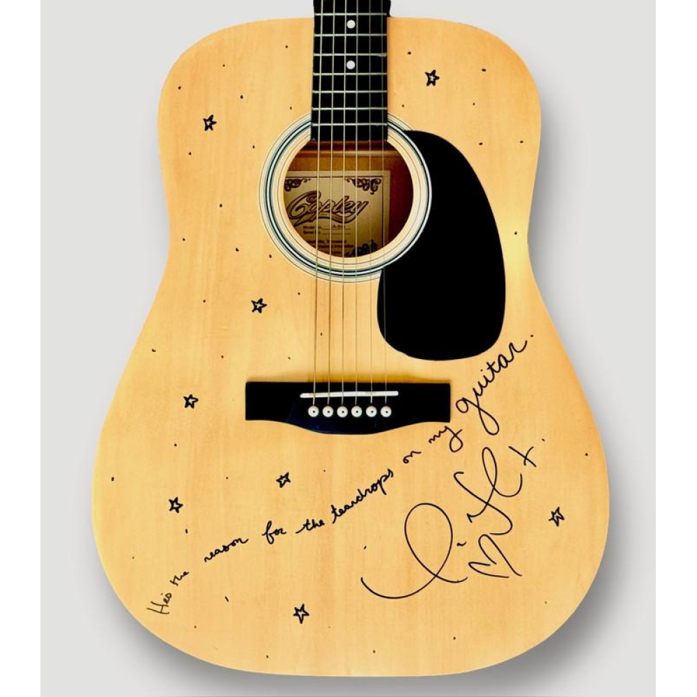 Taylor Swift Signed Copley CA-804 Acoustic Guitar with Extensive ...