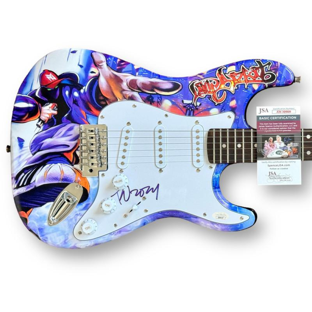 Fred Durst Signed "Limp Bizkit" Custom Electric Guitar (JSA) | Pristine ...
