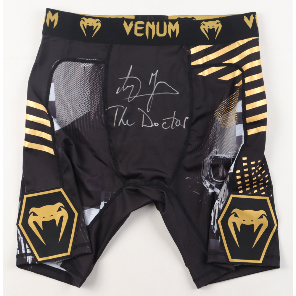 Uros Medic Signed UFC Venom Shorts Inscribed "The Doctor" (Beckett ...