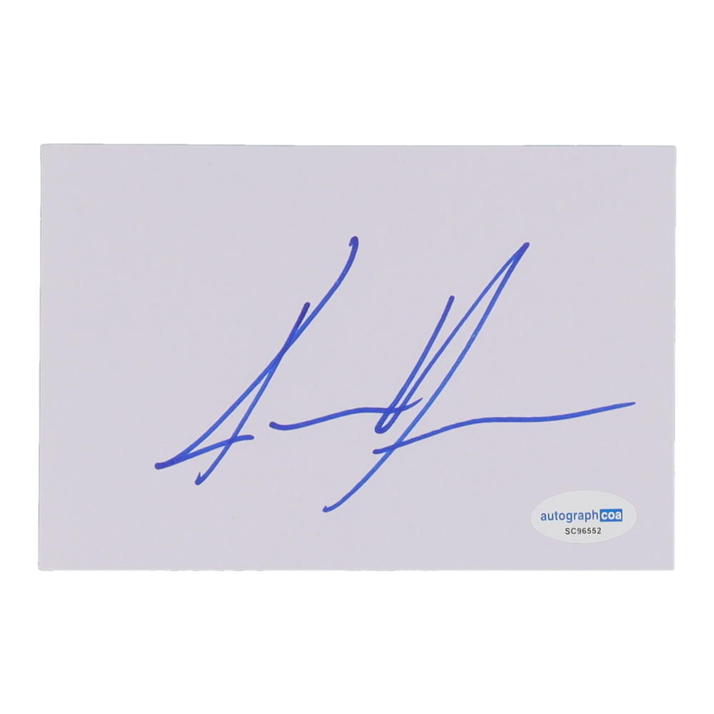 Keanu Reeves Signed Index Card (AutographCOA) | Pristine Auction