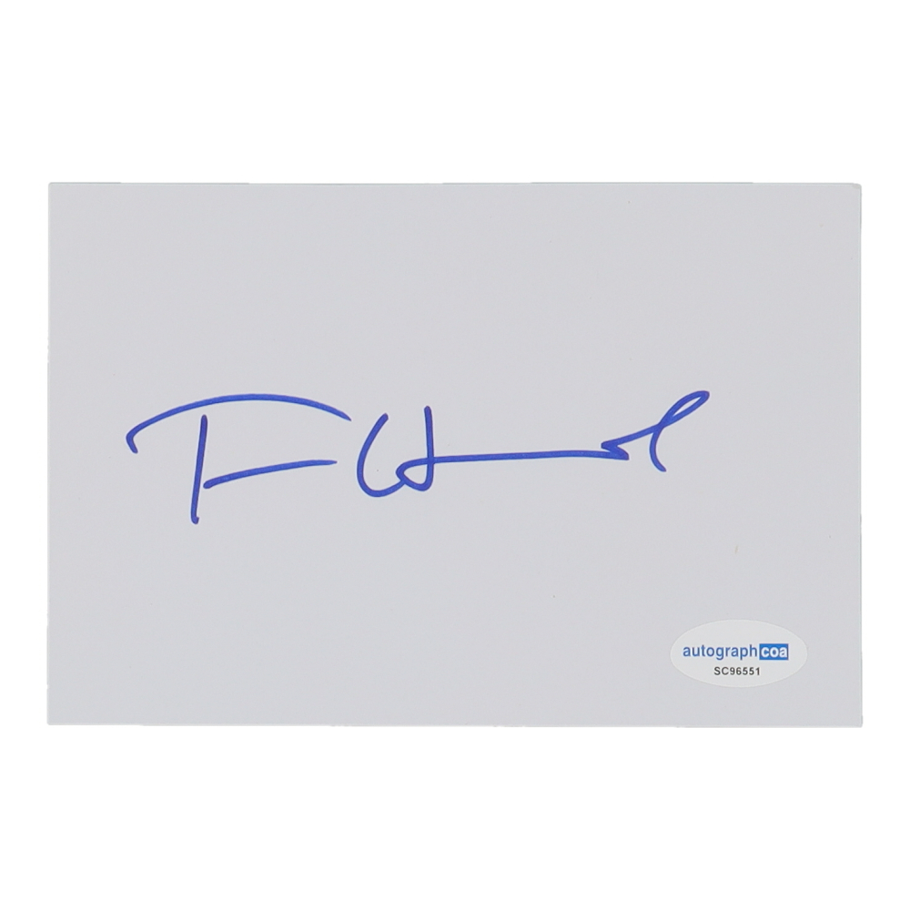 Tom Hanks Signed Index Card (AutographCOA) | Pristine Auction