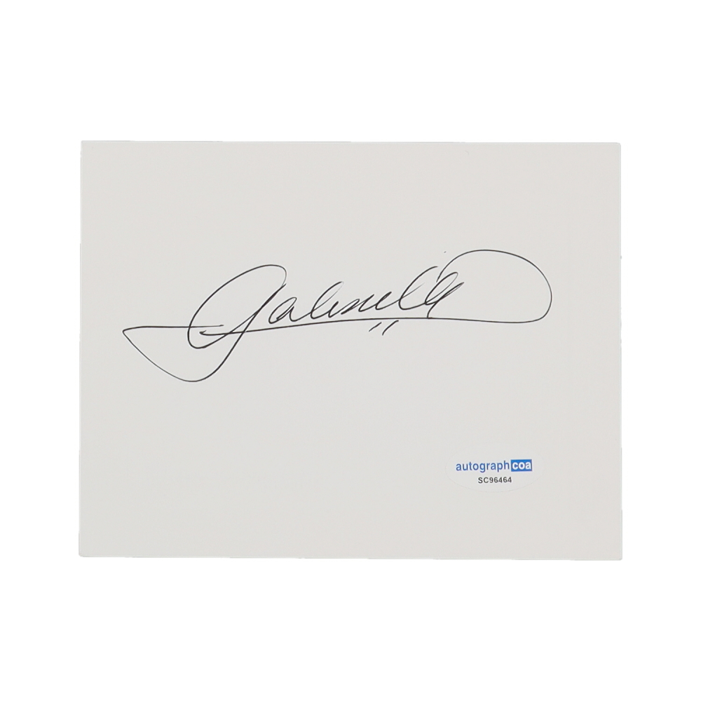Gabrielle Reece Signed Index Card (AutographCOA) | Pristine Auction