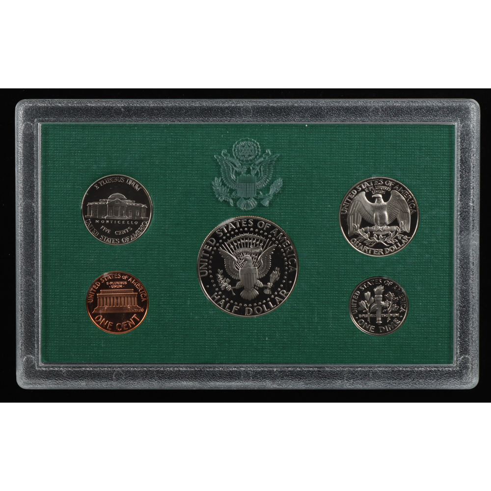 1998-S United States Mint Proof Set with (5) Coins | Pristine Auction