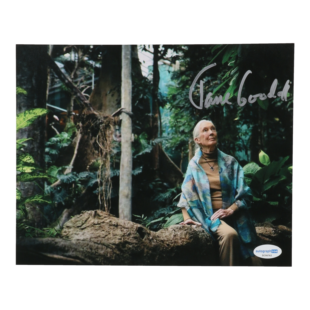 Jane Goodall Signed 8x10 Photo (AutographCOA) | Pristine Auction
