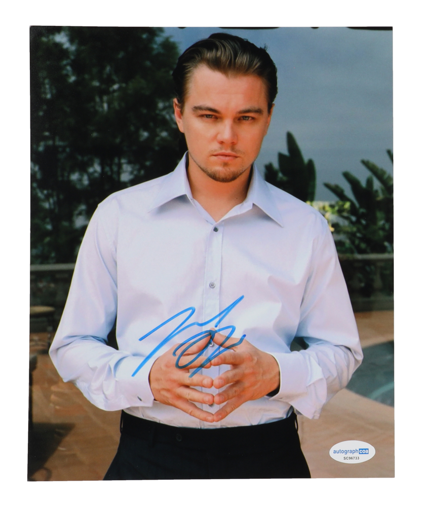 Leonardo DiCaprio Signed 8x10 Photo (AutographCOA) | Pristine Auction
