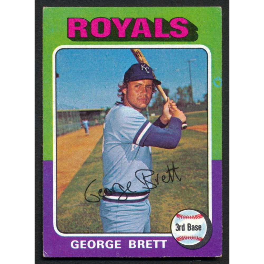 George Brett 1975 Topps #228 RC | Pristine Auction