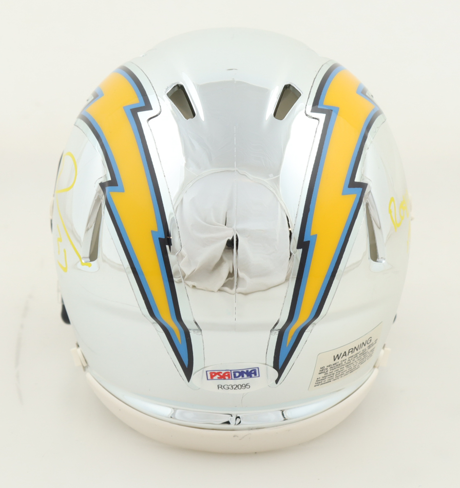Derwin James Signed Chargers Chrome Speed Mini Helmet Inscribed "Rookie ...