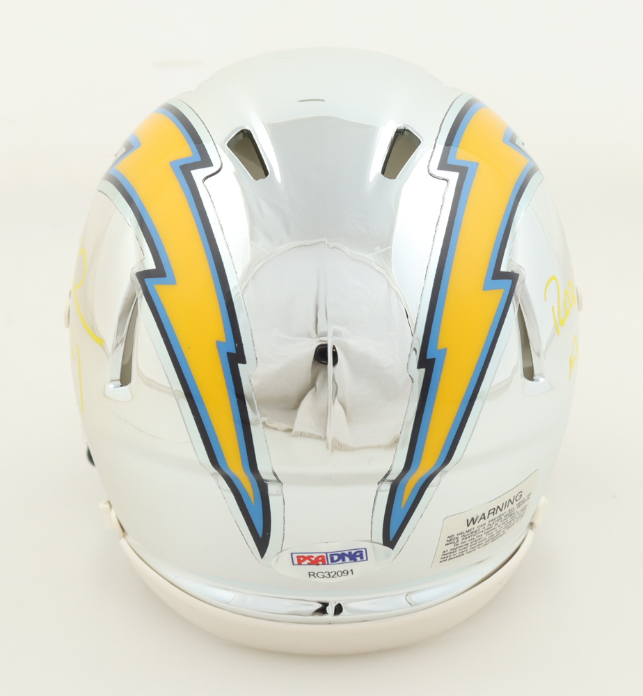 Derwin James Signed Chargers Chrome Speed Mini Helmet Inscribed "Rookie ...