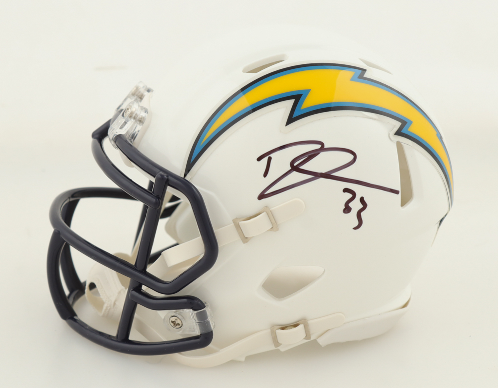Derwin James Signed Chargers Speed Mini Helmet Inscribed "Rookie All ...