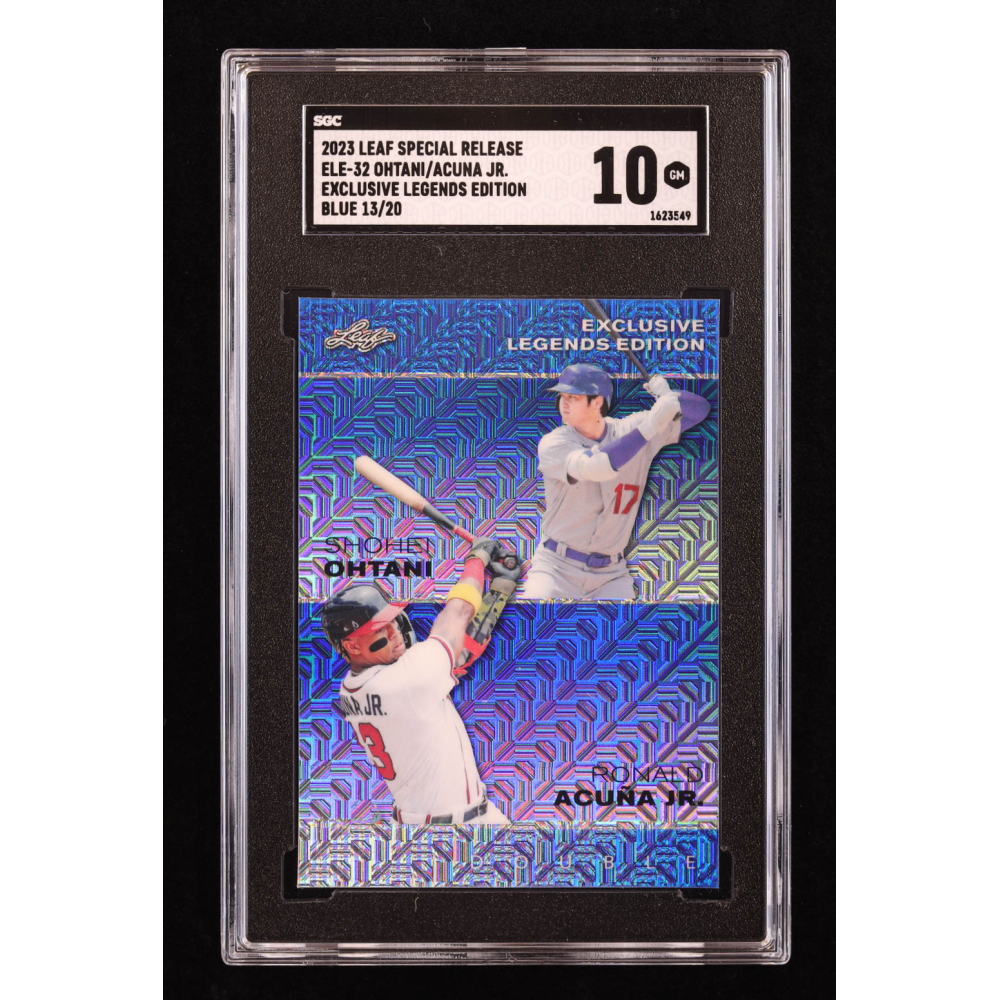Shohei Ohtani / Ronald Acuna Jr. 2023 Leaf Special Release Exclusive ...