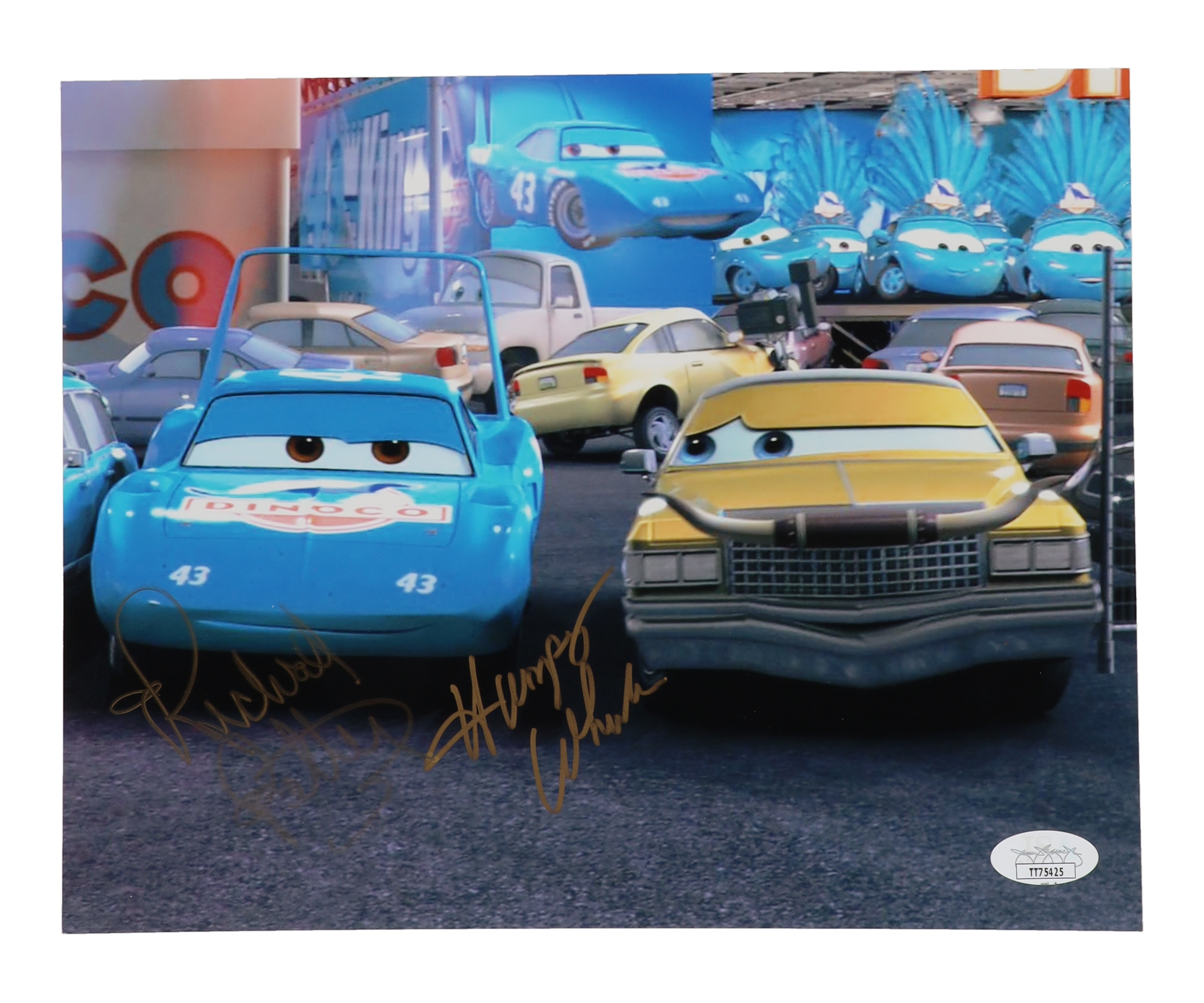 Richard Petty & Humpy Wheeler Signed "Cars" 8x10 Photo (JSA) | Pristine ...