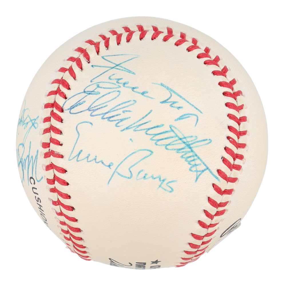 500 Home Run Club ONL Baseball Signed by (6) with Willie Mays, Hank ...