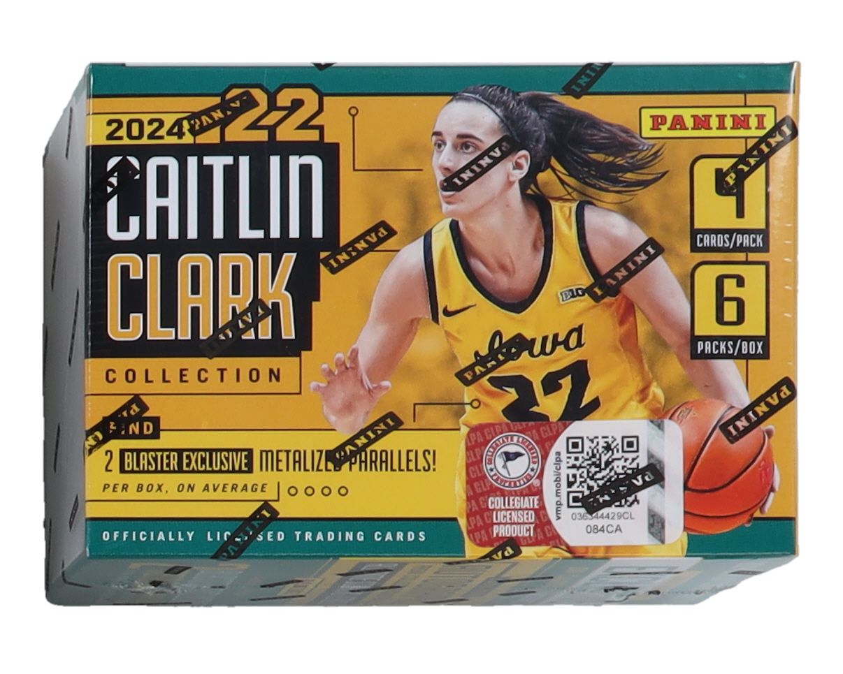 2024 Panini Caitlin Clark Collection Basketball Blaster Box With (6 ...