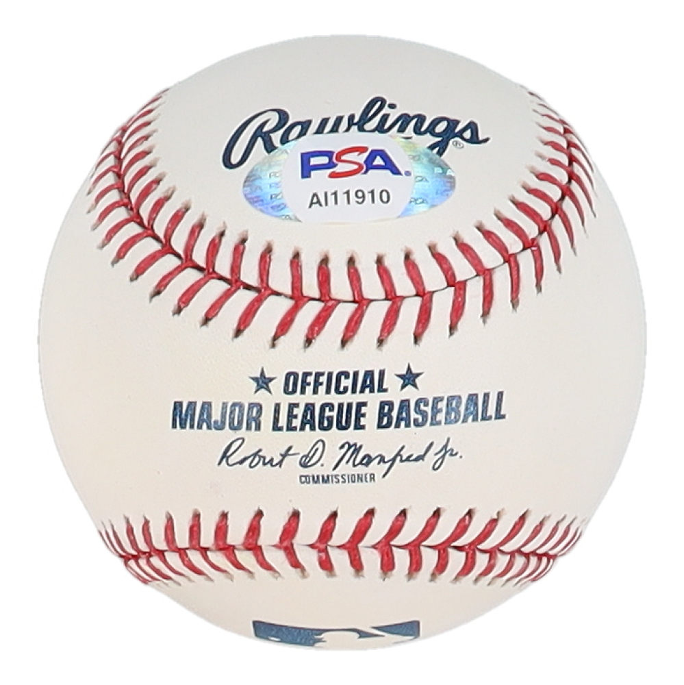 Justin Turner Signed OML Baseball (PSA) | Pristine Auction