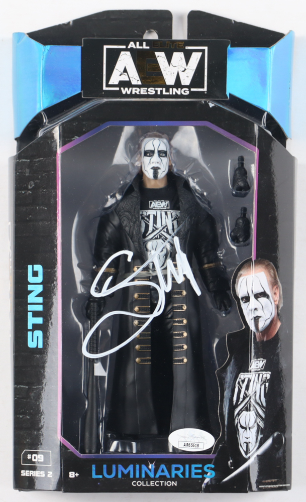 Sting Signed AEW Wrestling Luminaries Collection Action Figure (JSA) | Pristine Auction