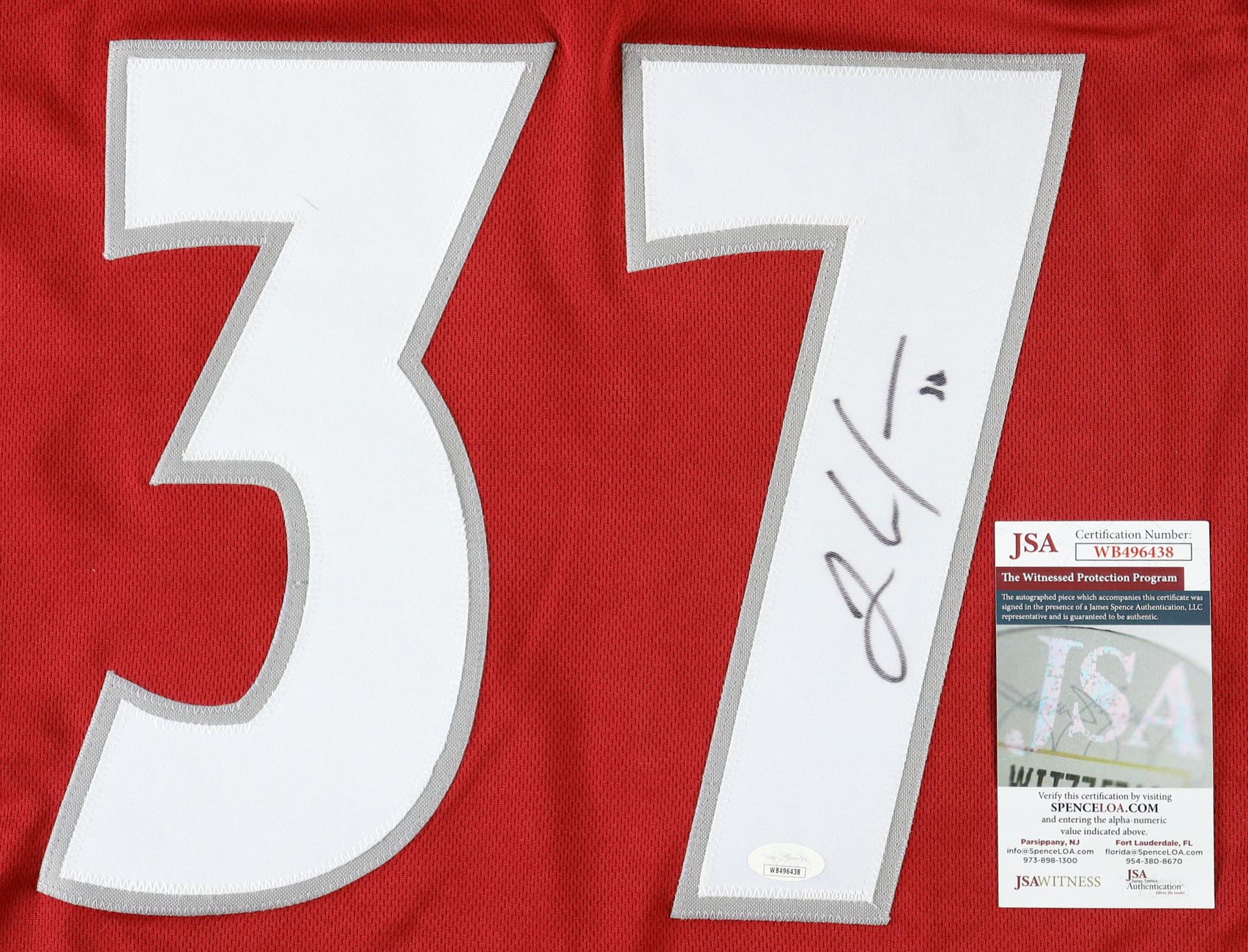 J. T. Compher Signed Jersey (JSA) | Pristine Auction