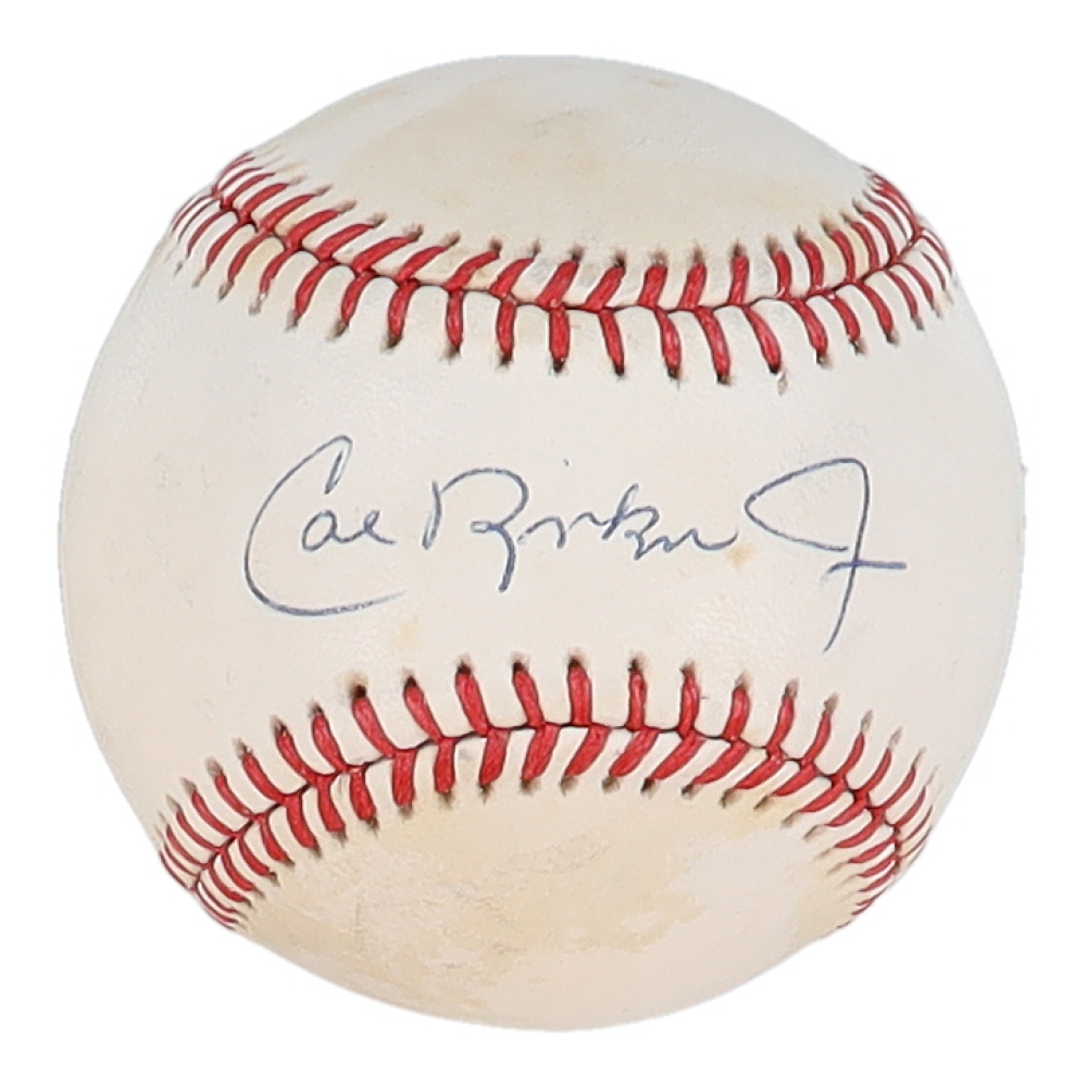 Cal Ripken Jr. Signed OAL Baseball "Early Signature" (PSA) | Pristine ...
