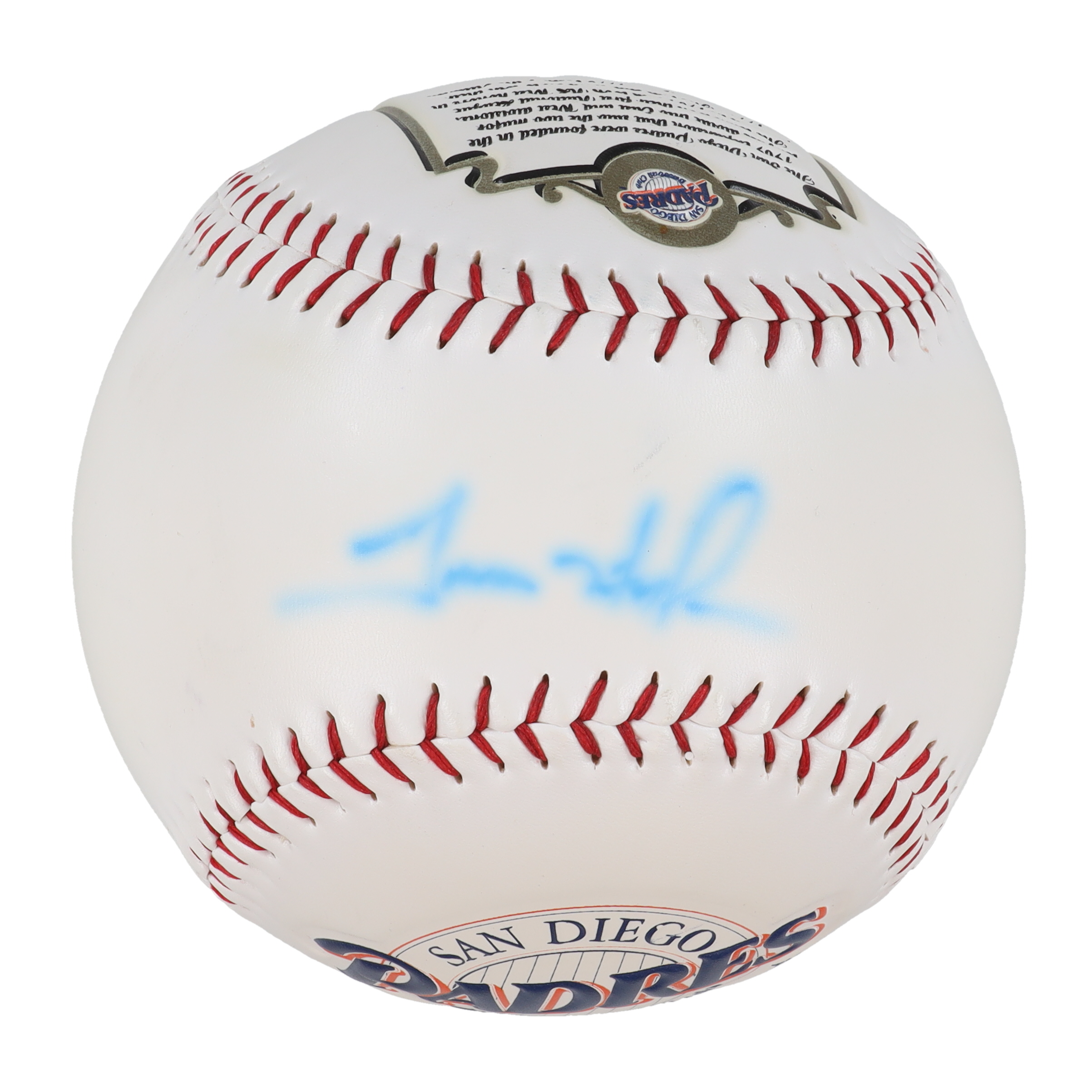 Trevor Hoffman Signed Padres Logo Jumbo Baseball (PSA) | Pristine Auction