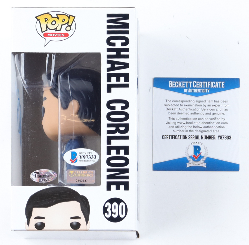Al Pacino Signed "The Godfather 50 Years" #1201 Michael Corleone Funko ...