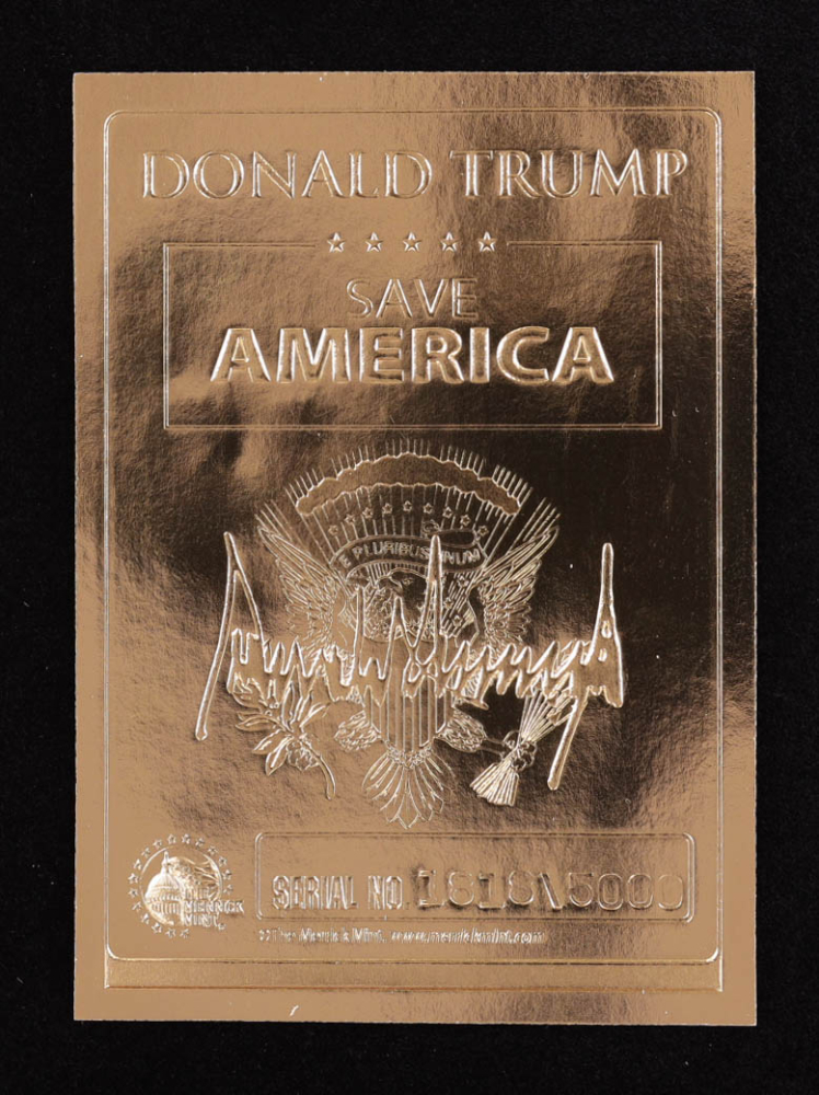 Donald Trump 2021 Merrick Mint For President 2024 Red Signature Series ...