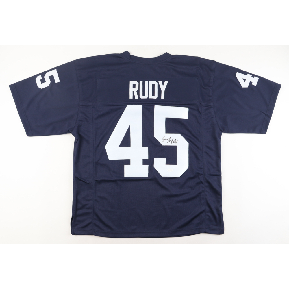 Sean Astin Signed "Rudy" Jersey Inscribed "Rudy" (JSA) | Pristine Auction