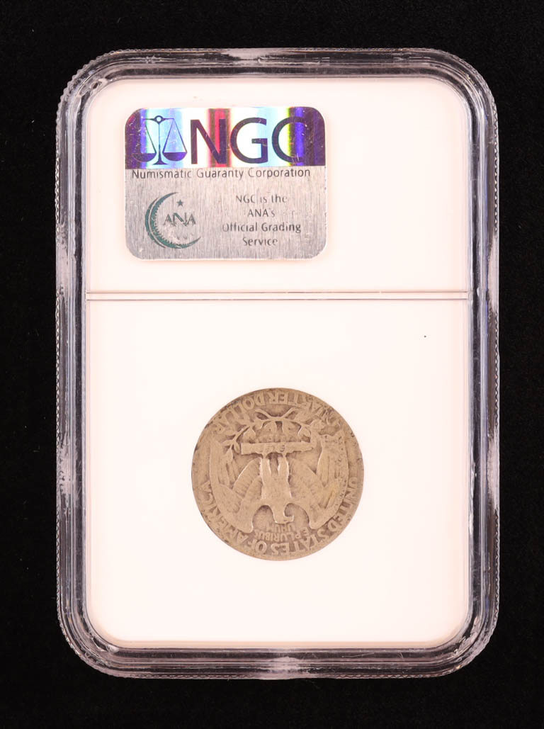 1941 Washington Silver Quarter - Mint Error: Obverse Lamination (NGC ...