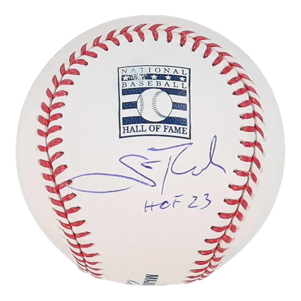 Scott Rolen Signed OML Hall Of Fame Logo Baseball Inscribed "HOF 23 ...