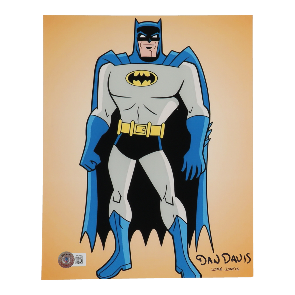 Dan Davis Signed "Batman" 8x10 Photo (Beckett) | Pristine Auction