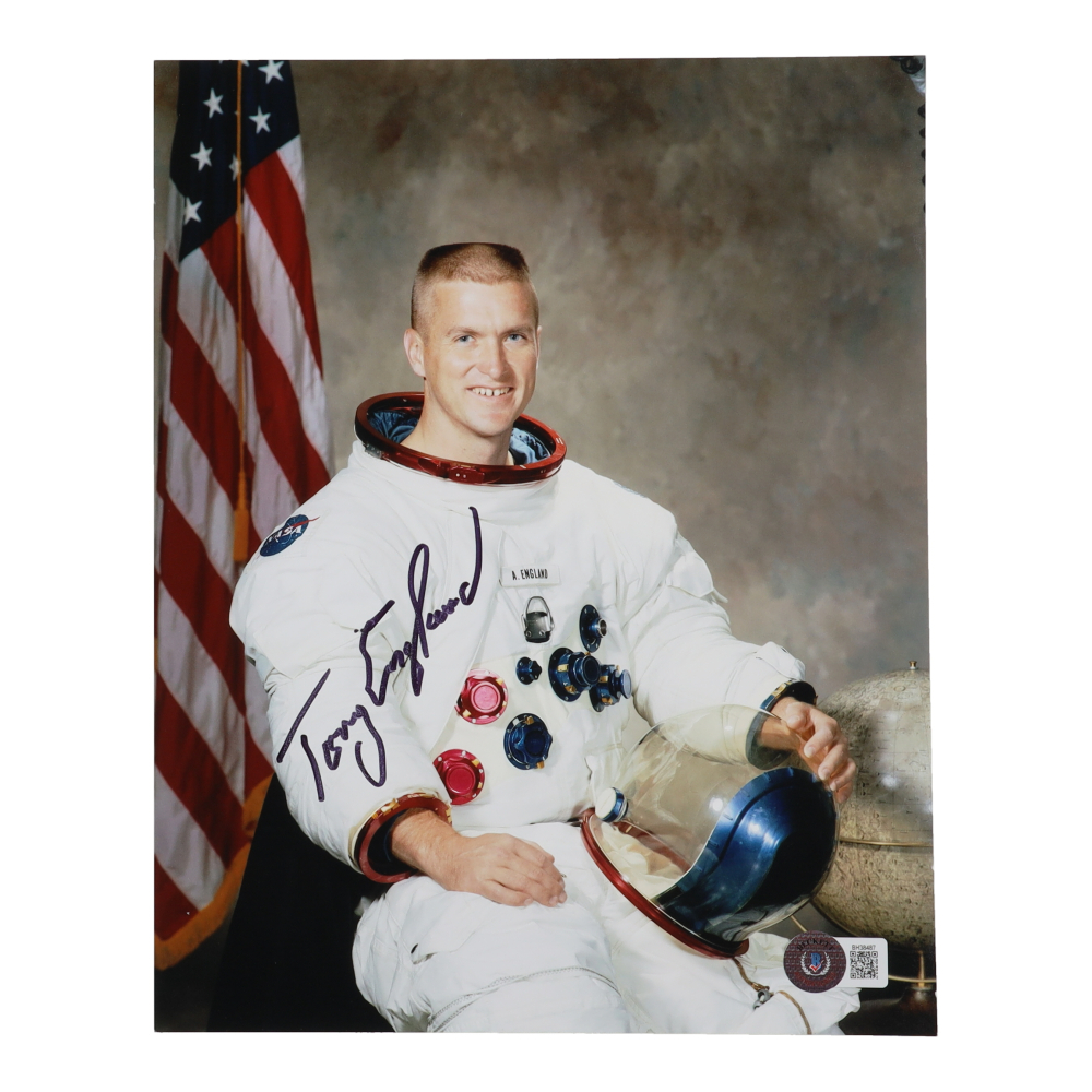 Anthony W. England Signed NASA 8x10 Photo (Beckett) | Pristine Auction
