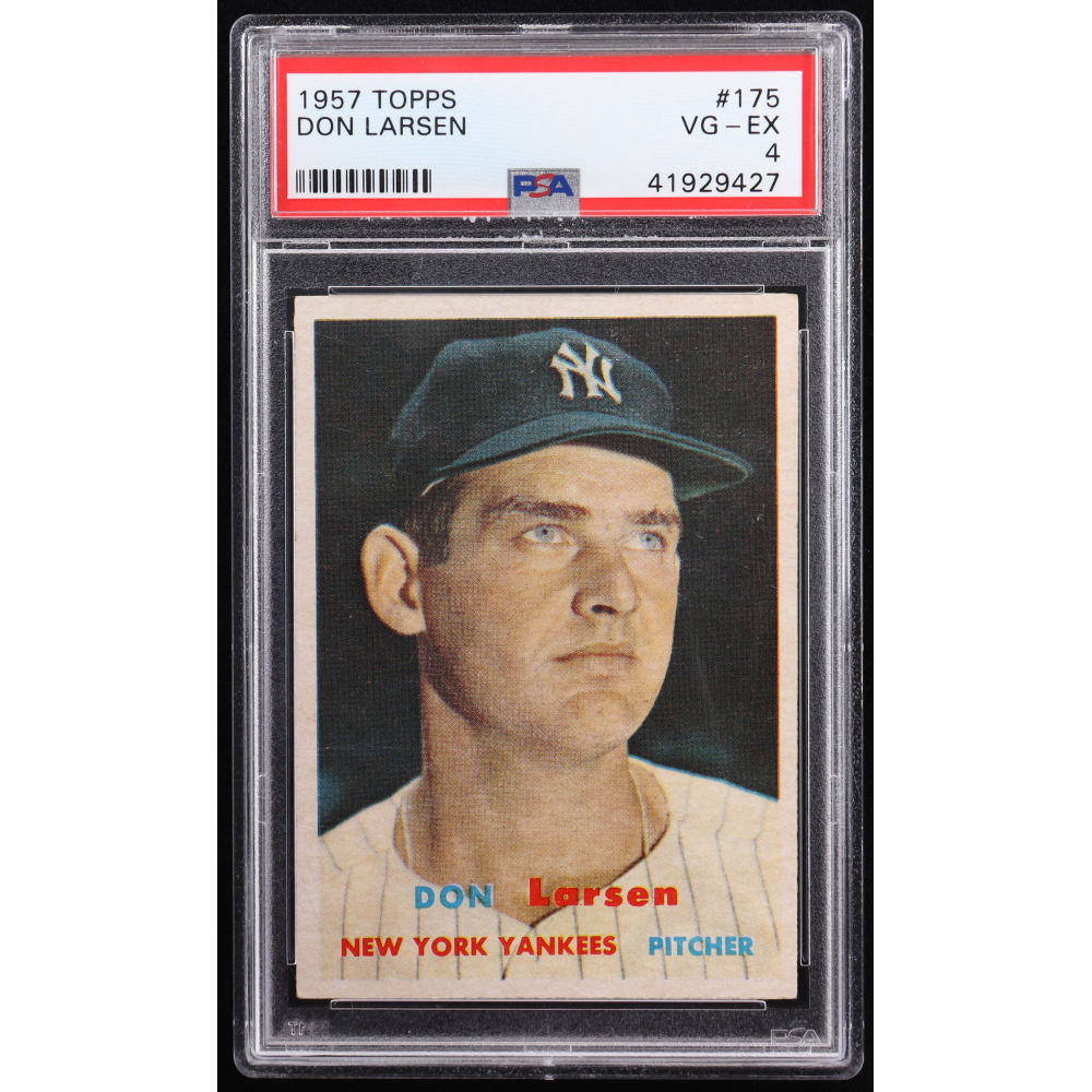 Don Larsen 1957 Topps #175 (PSA 4) | Pristine Auction