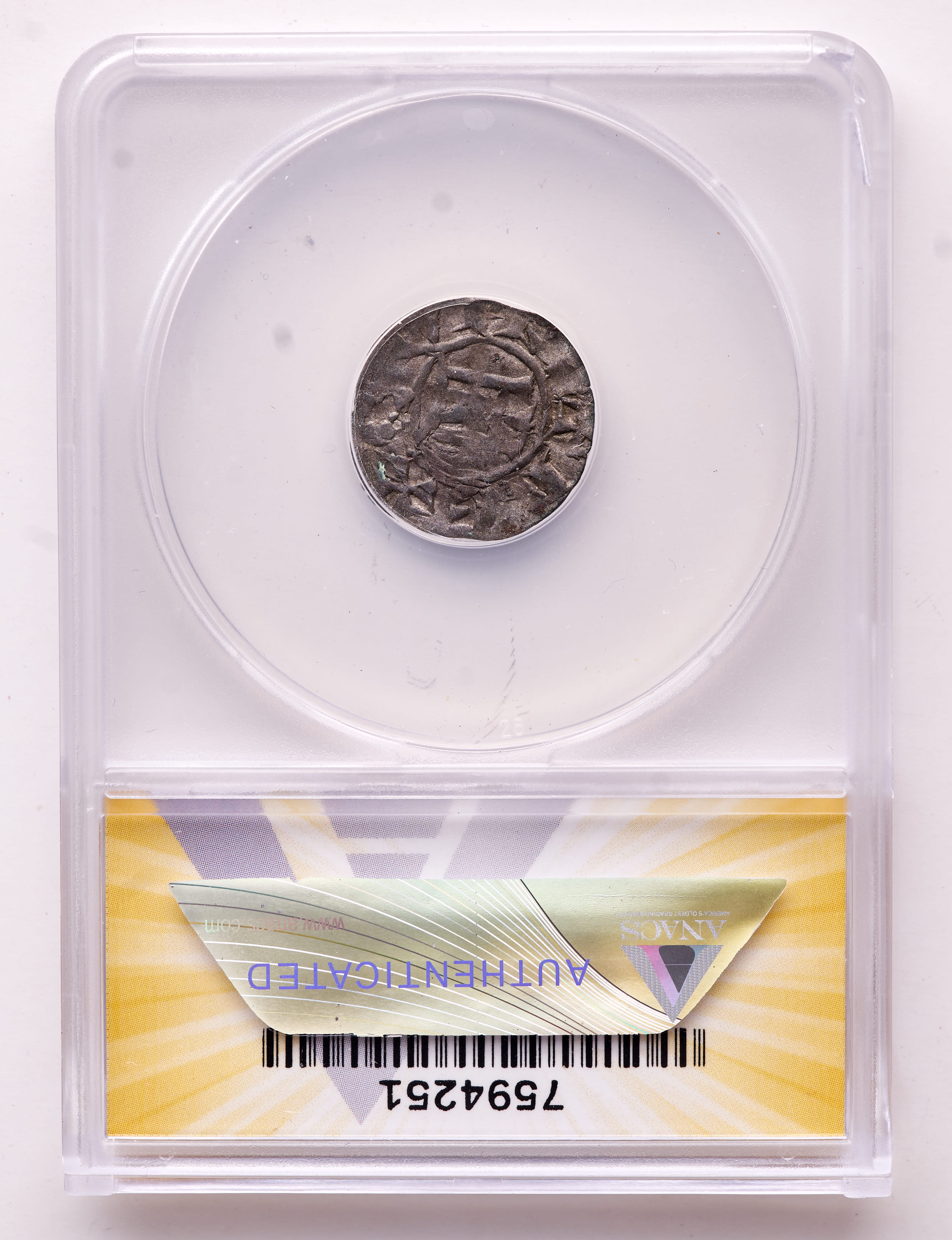 Henry I (1218-1253) Crusader States - Kingdom of Cyprus Denier Medieval ...