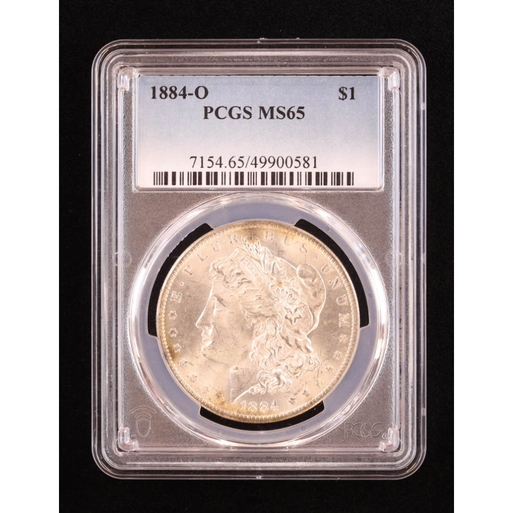 1884-O Morgan Silver Dollar (PCGS MS65) | Pristine Auction