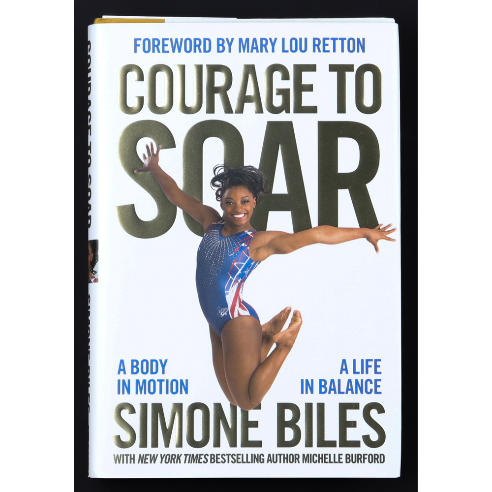 Simone Biles Signed "Courage To Soar" Hardcover Book (JSA) | Pristine ...