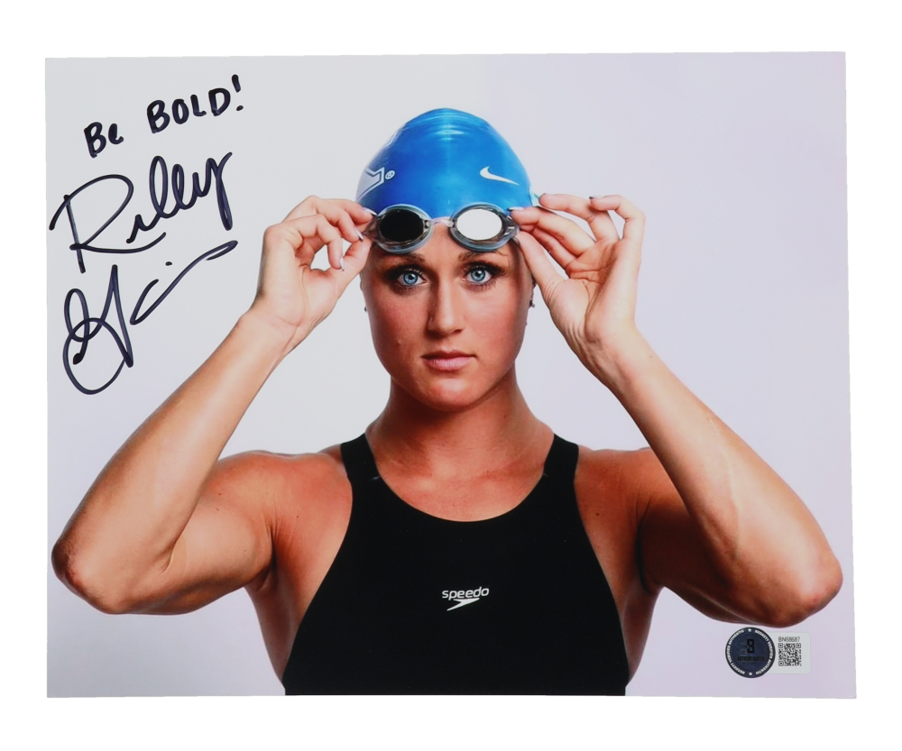 Riley Gaines Signed University of Kentucky 8x10 Photo Inscribed "Be ...