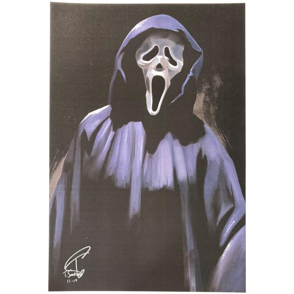"Scream" 13x19 Signed Lithograph by Tony Santiago (Sports Integrity ...