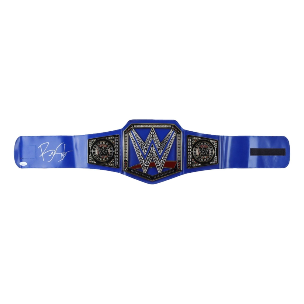 Braun Strowman Signed WWE Universal Championship Belt (JSA) | Pristine ...