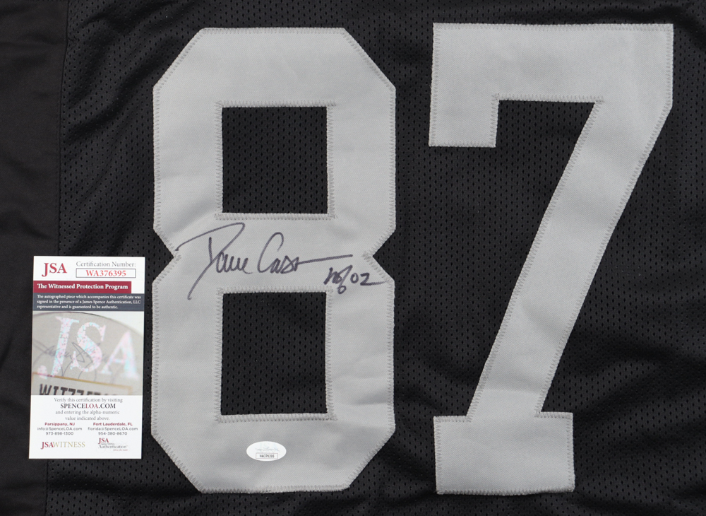 Dave Casper Signed Jersey Inscribed "HOF 02" (JSA) | Pristine Auction