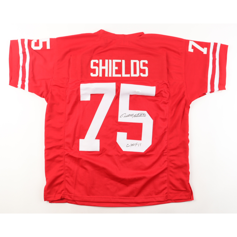 Will Shields Signed Jersey Inscribed "CHOF 11" (JSA) | Pristine Auction