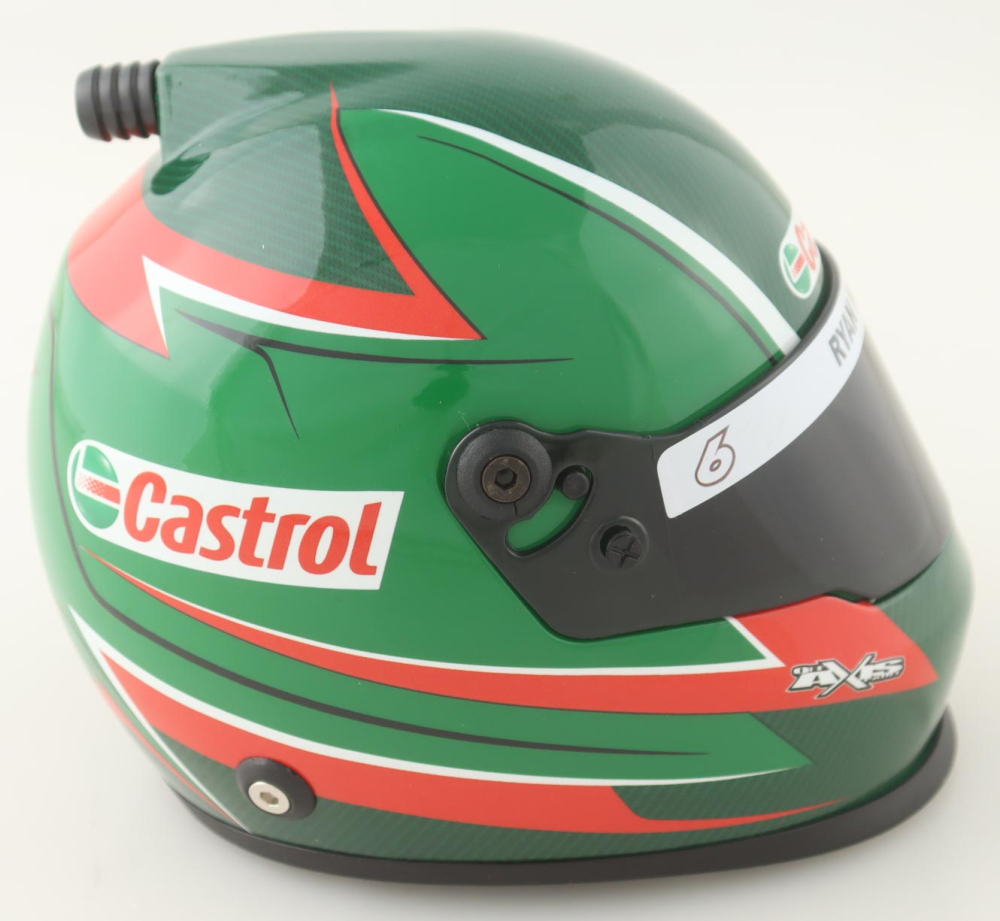 Ryan Newman NASCAR Castrol 1:2 Scale Mini-Helmet | Pristine Auction